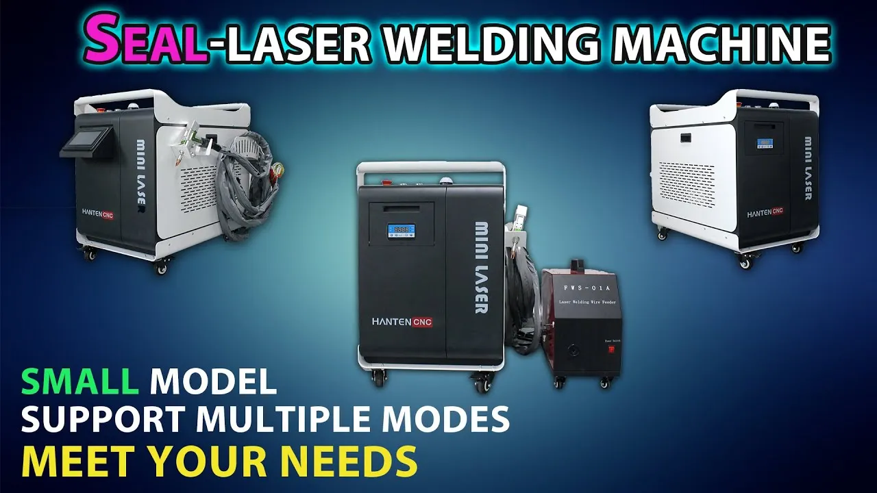 SEAL™ 1500W 2000W Fiber Optic Laser Welders - HANTENCNC